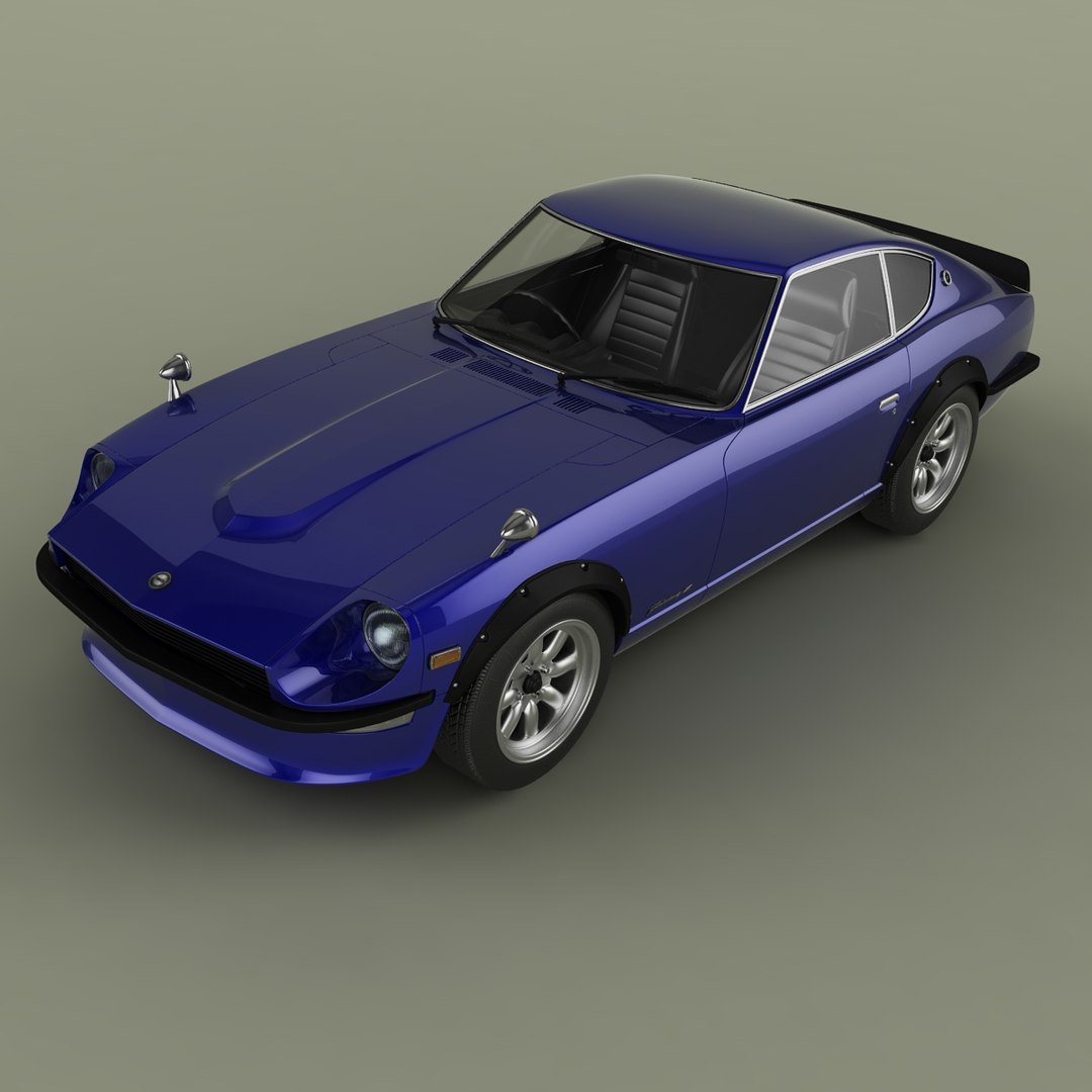 Datsun 240Z JDM Model - TurboSquid 2085525