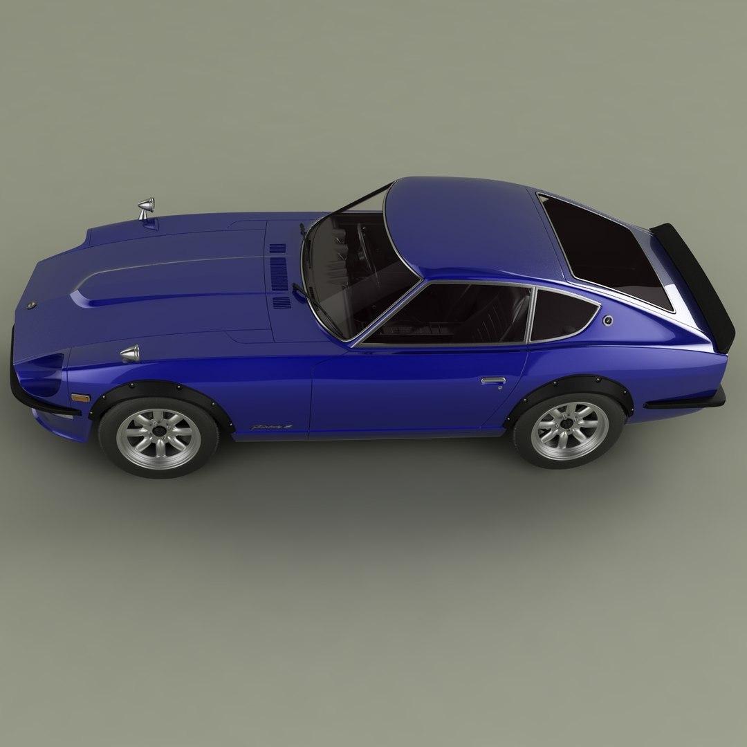 Datsun 240Z JDM Model - TurboSquid 2085525