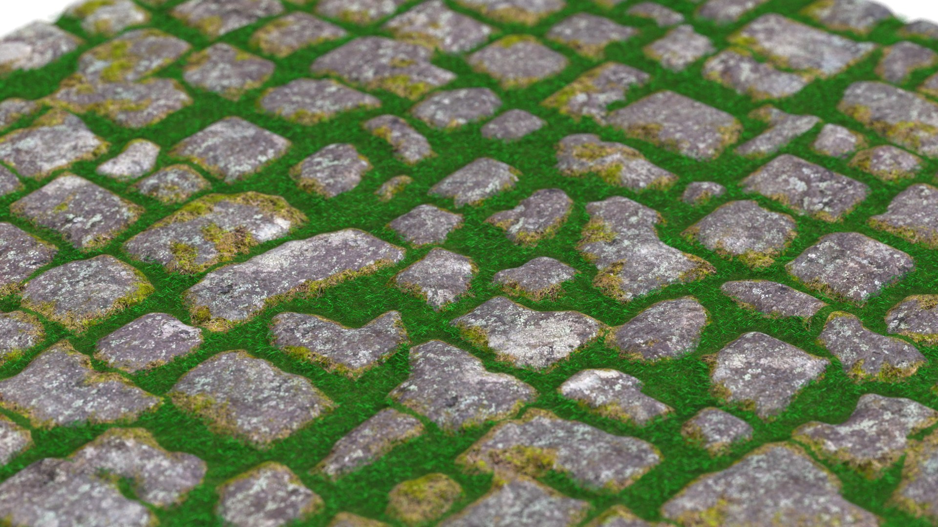 3D Alley Pavement Sample Pattern - TurboSquid 2273615