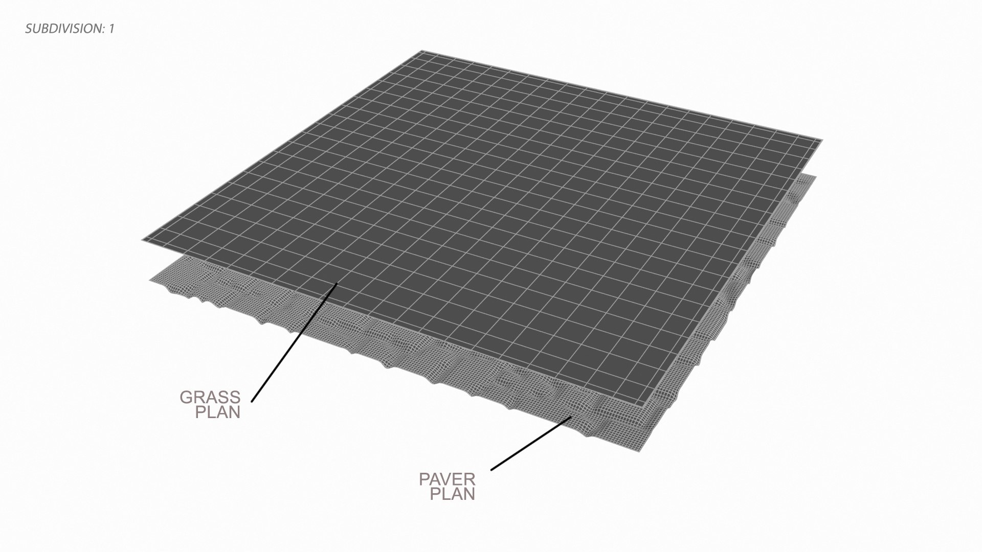 3D Alley Pavement Sample Pattern - TurboSquid 2273615