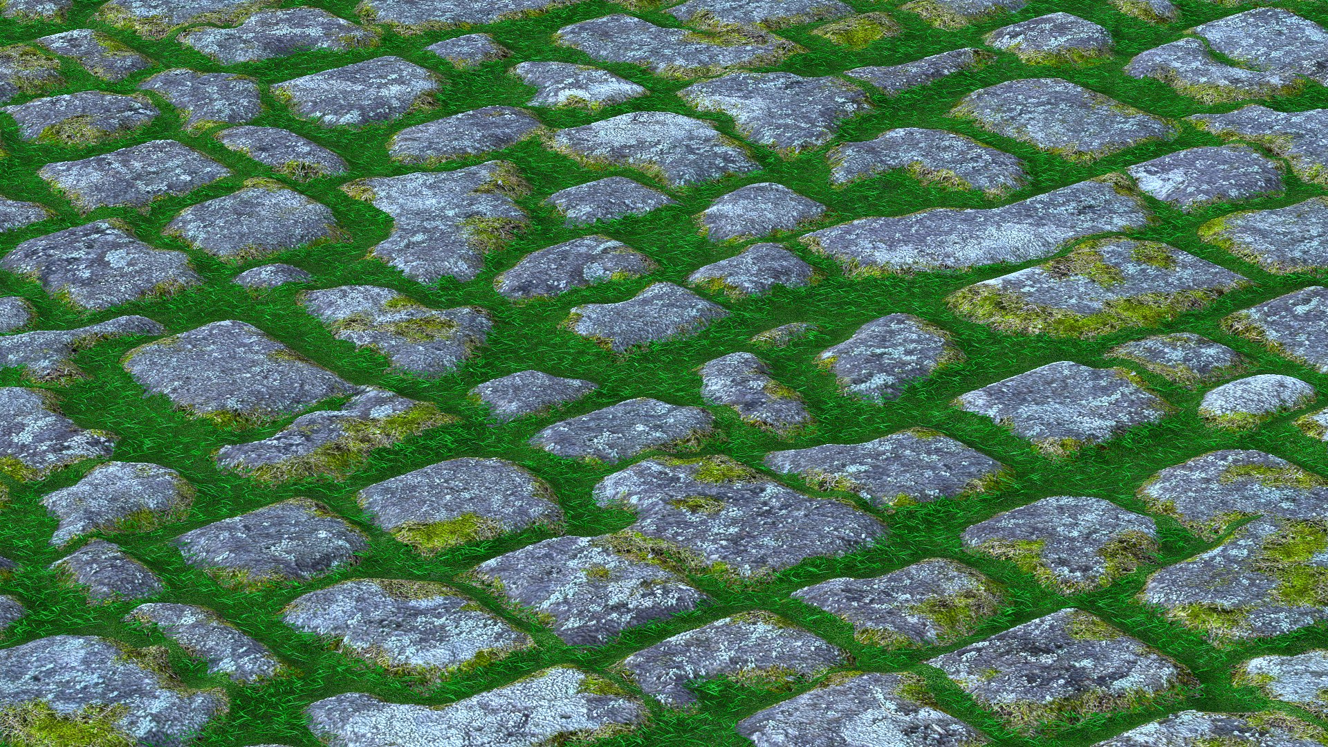 3D Alley Pavement Sample Pattern - TurboSquid 2273615