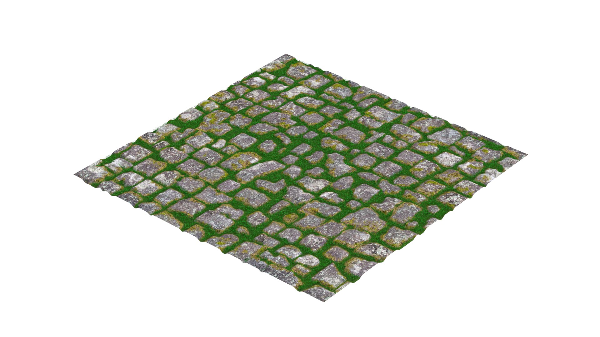 3D Alley Pavement Sample Pattern - TurboSquid 2273615