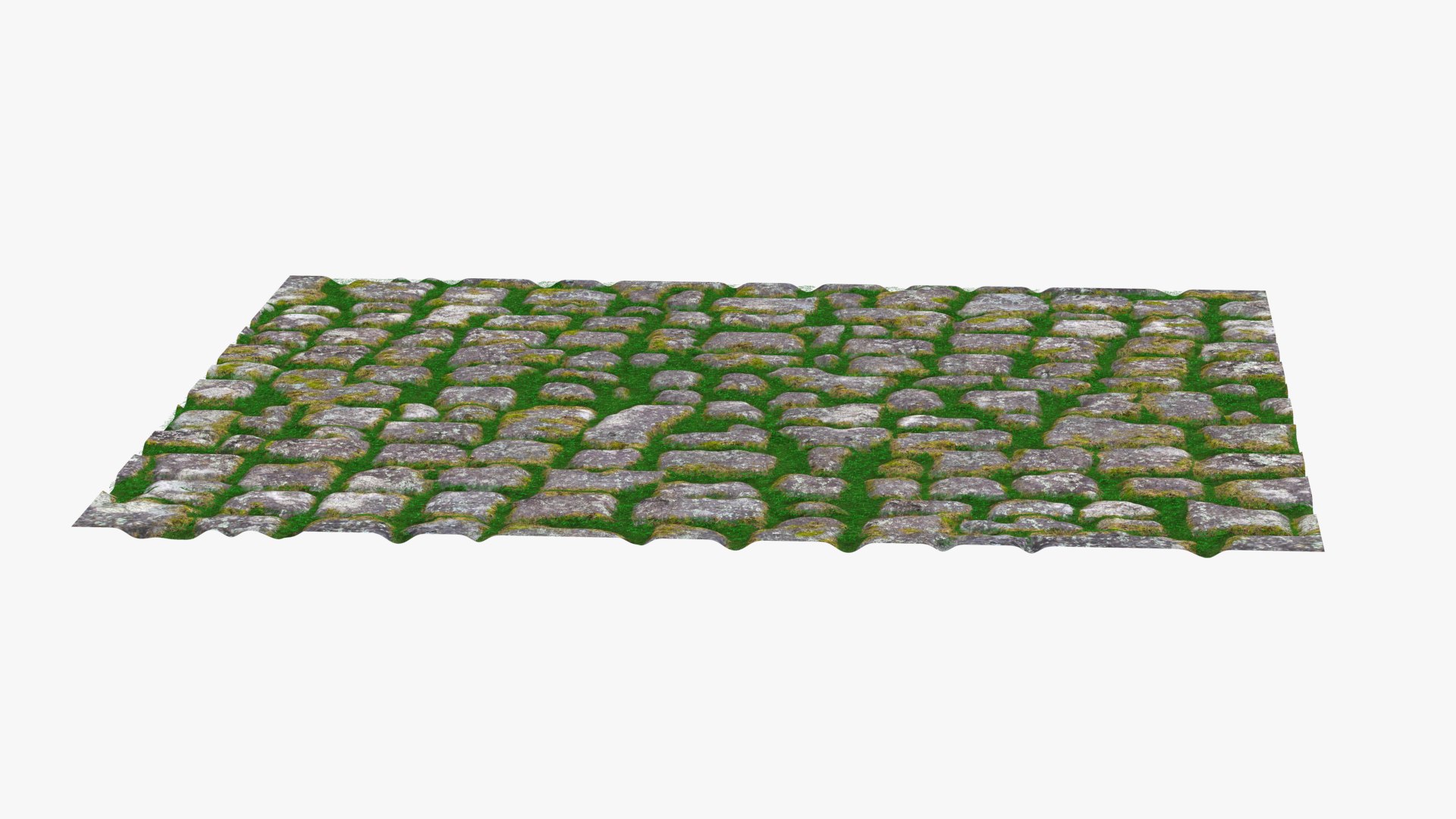 3D Alley Pavement Sample Pattern - TurboSquid 2273615
