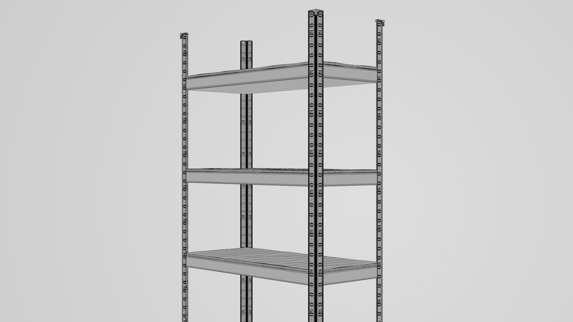 3D Steel And Wood Storage Rack Mining Rig Frame - TurboSquid 2434305