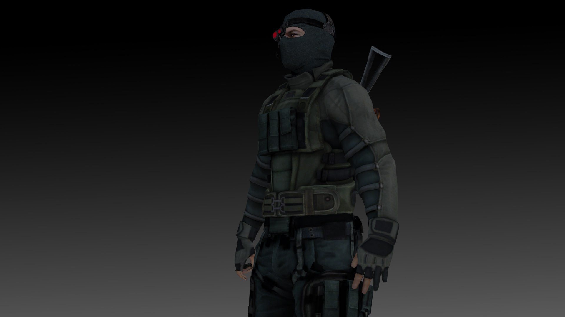 3D Splinter Cell Krestrel Model - TurboSquid 2367581