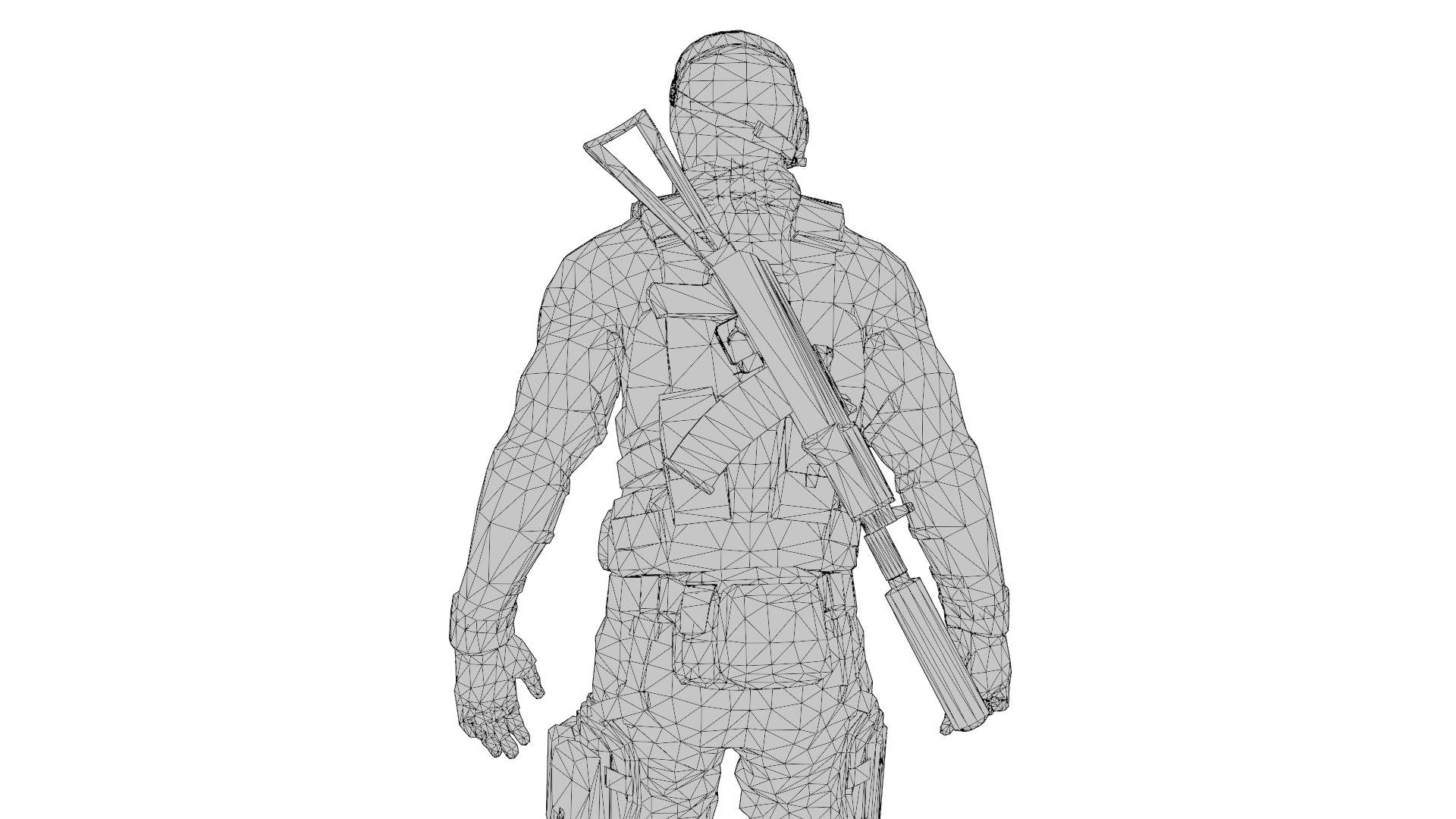 3D Splinter Cell Krestrel Model - TurboSquid 2367581