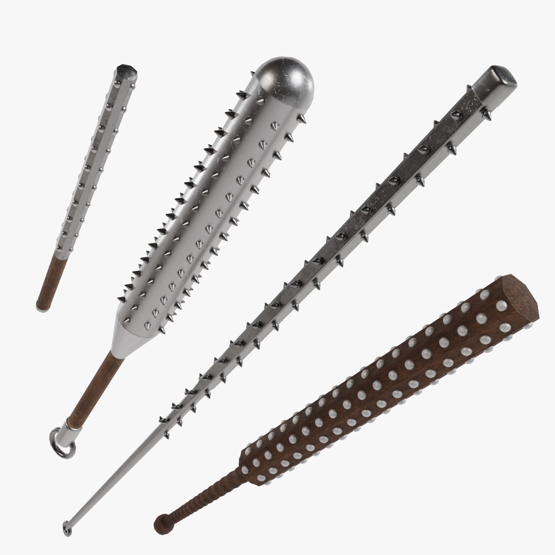 Kanabo Pack 3D Model - TurboSquid 2248674