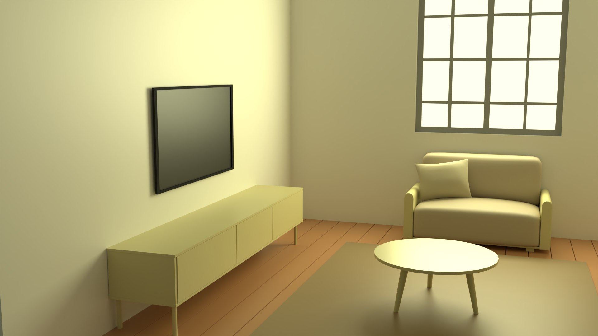 Free Living Room 3d Isometric 3D Model - TurboSquid 2368113