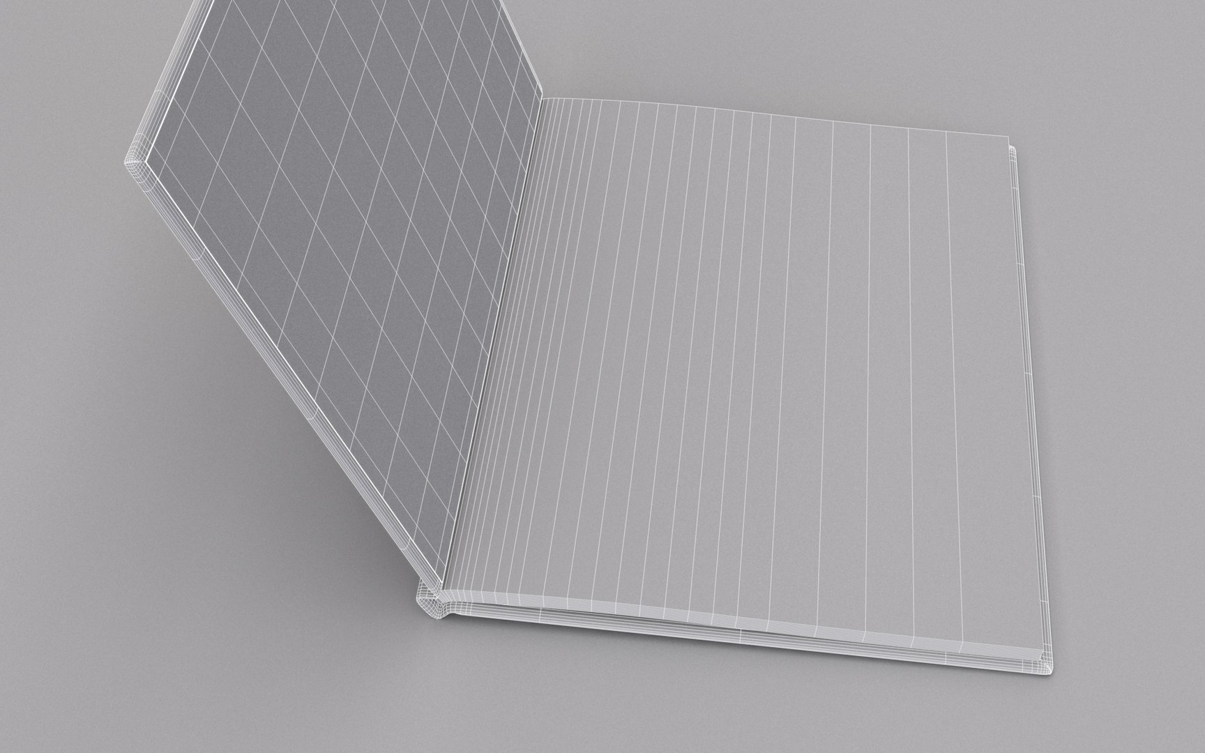 Book Closed Opened 3D Model - TurboSquid 1192271