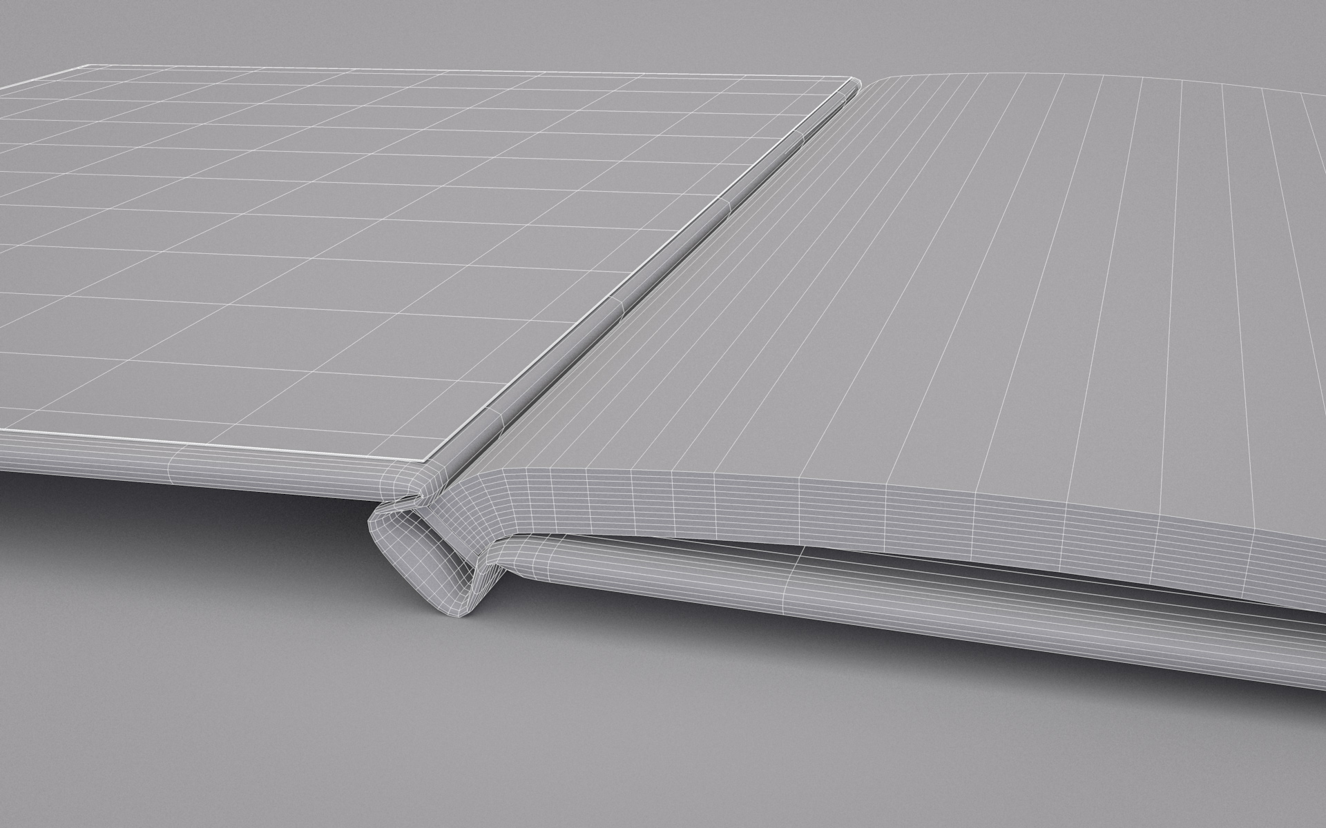 Book closed opened 3D model - TurboSquid 1192271