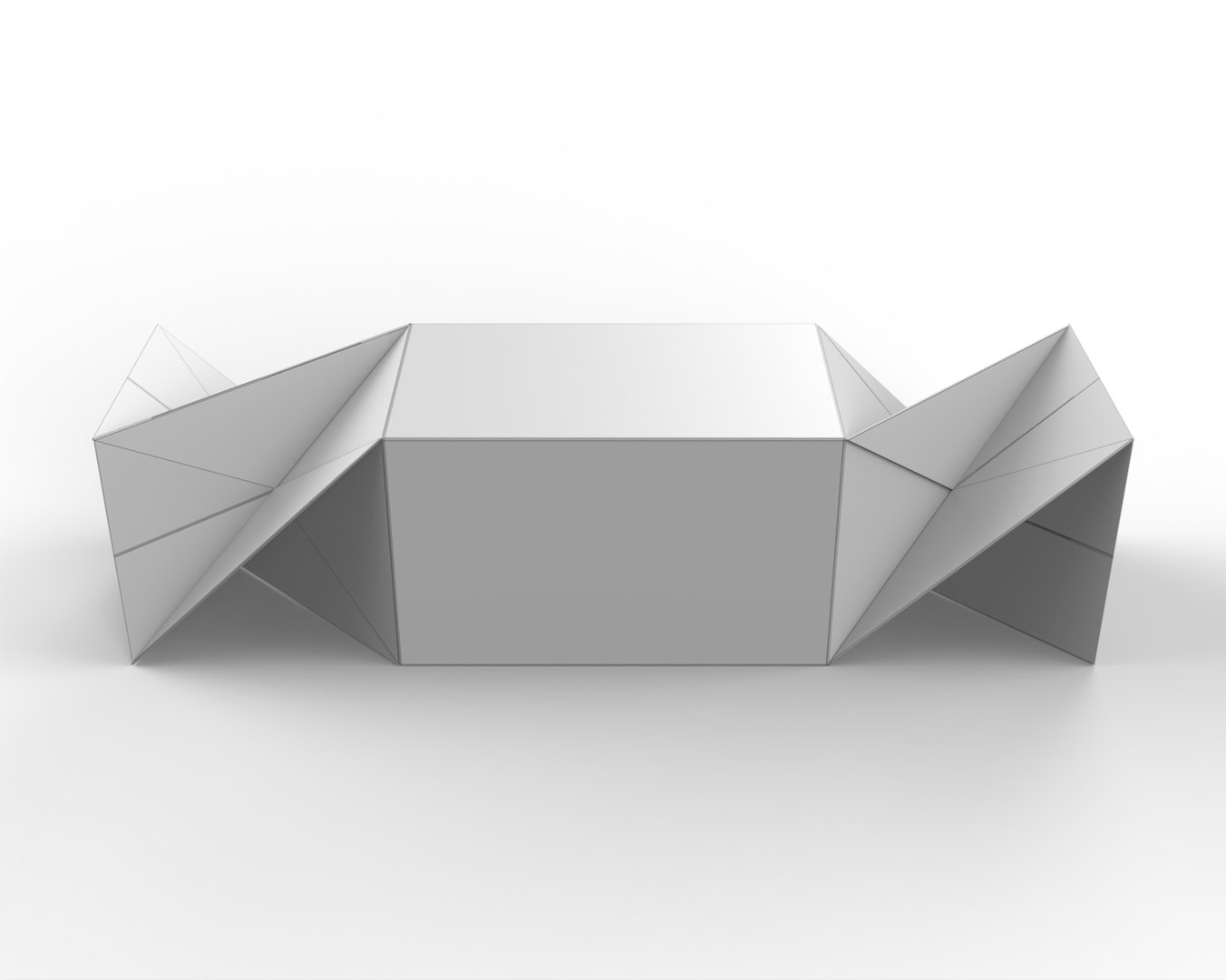 Twisted Box Packaging Box 90x150x130mm 3D Model - TurboSquid 2316579