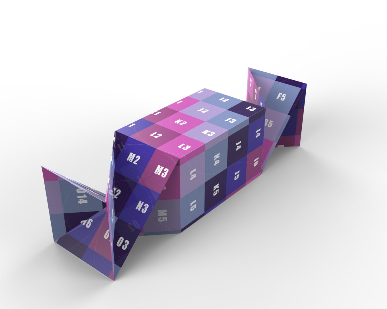 Twisted Box Packaging Box 90x150x130mm 3D Model - TurboSquid 2316579