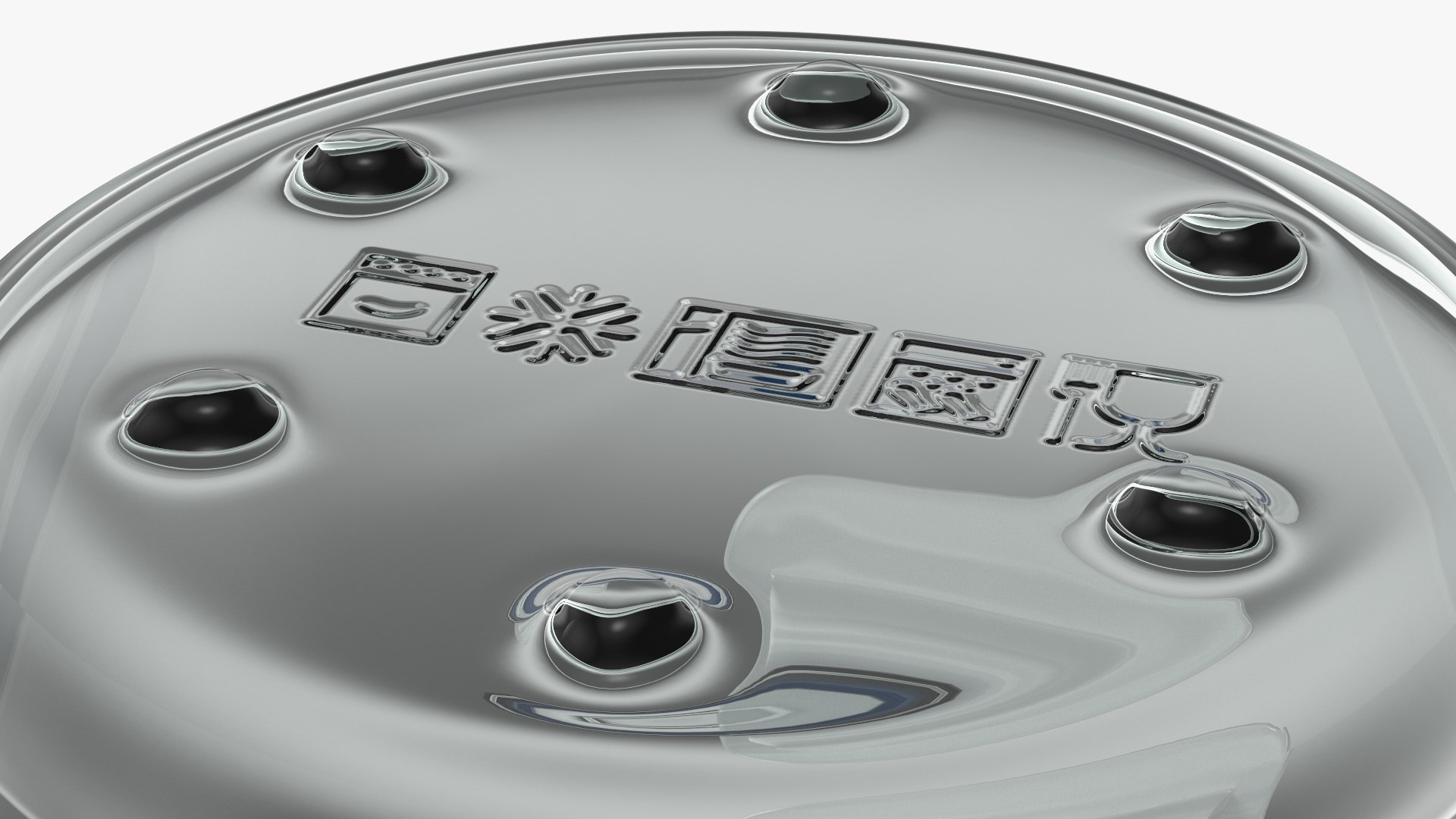 3D Round Glass Clip Lock Storage Container 600ml - TurboSquid 1735541