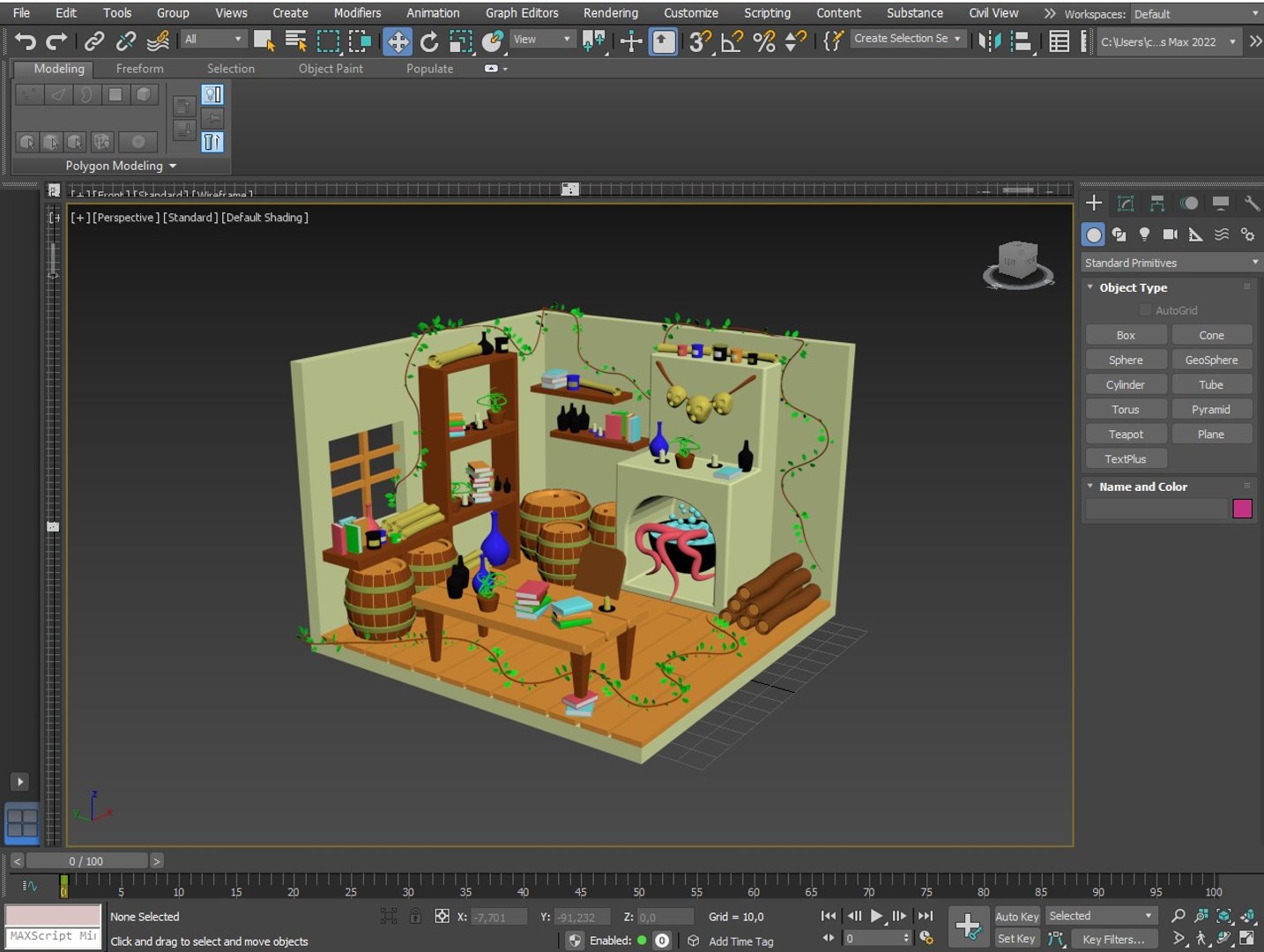 Free 3D Magic Laboratory - TurboSquid 2223201