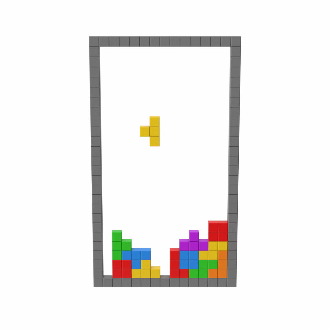 Brick Block Game Model - TurboSquid 2130495