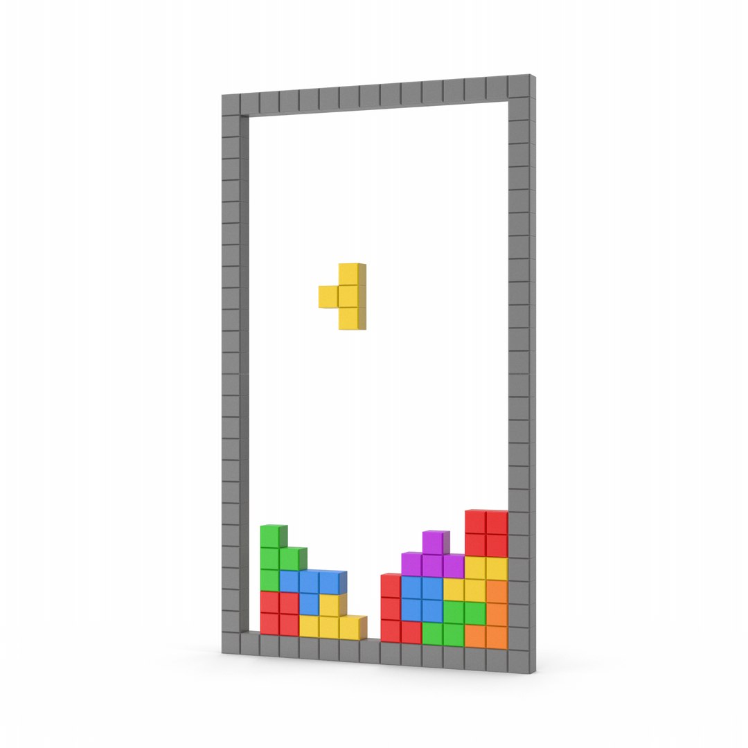 Brick Block Game Model - TurboSquid 2130495