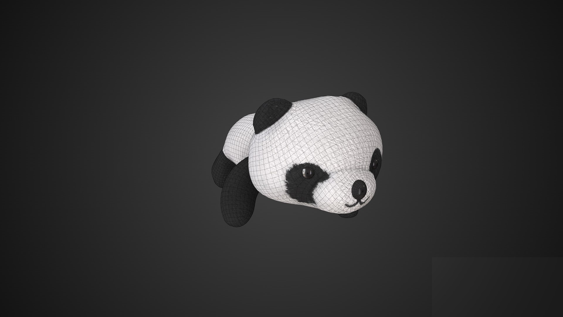 Game Ready Panda Doll 3D Model - TurboSquid 2082638