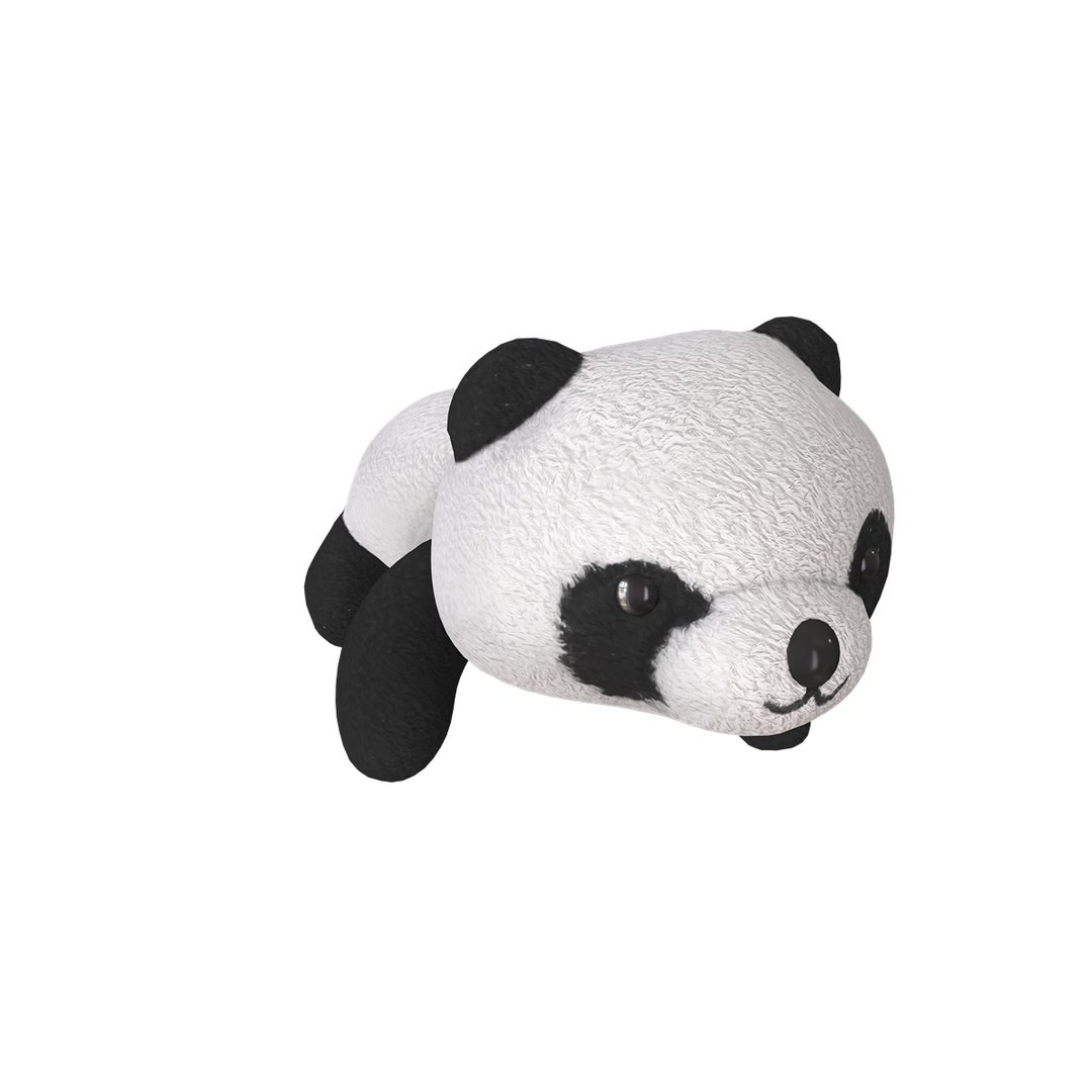 Game Ready Panda Doll 3D Model - TurboSquid 2082638