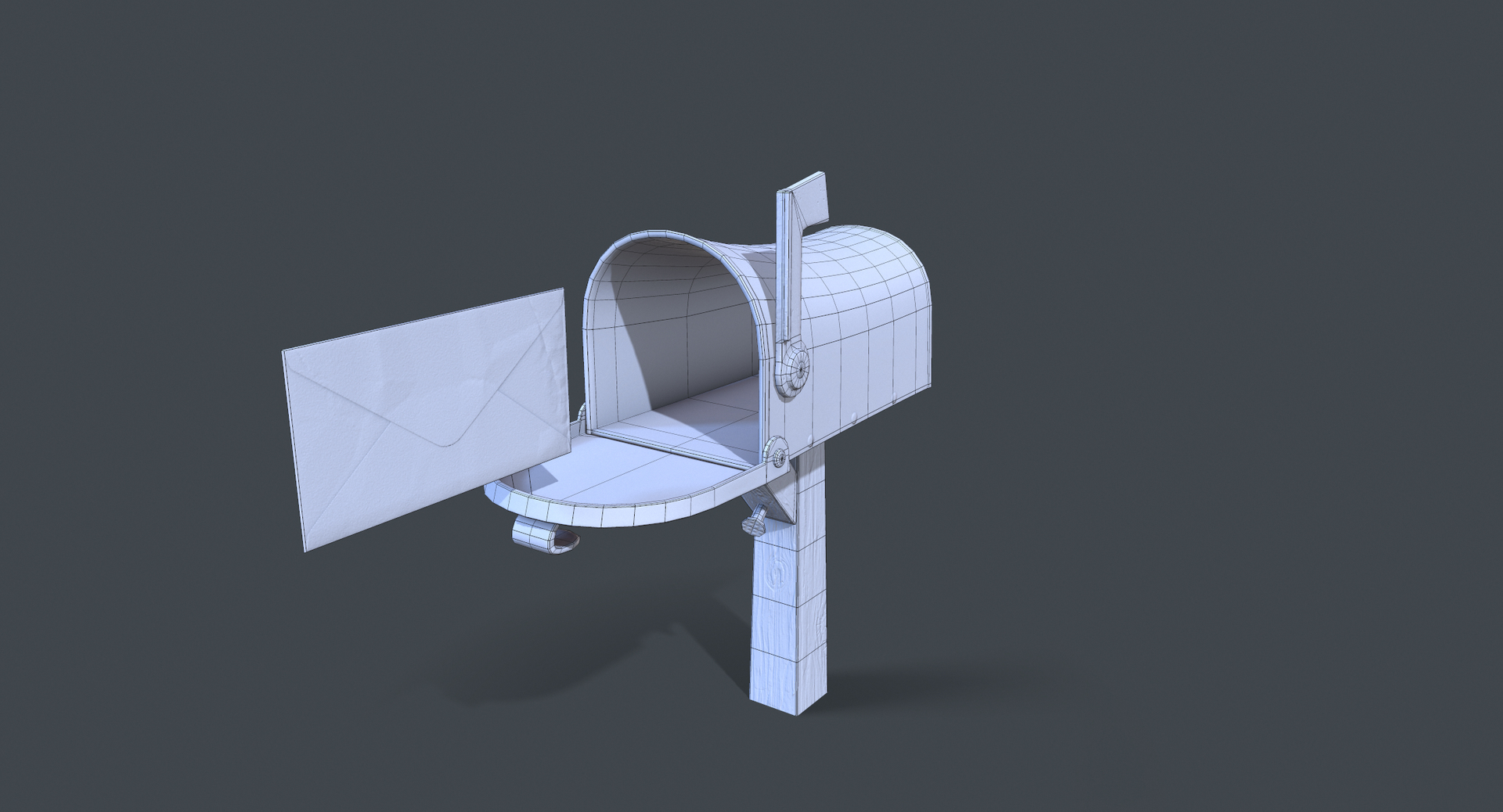 Ready mailbox 3D model - TurboSquid 1448816