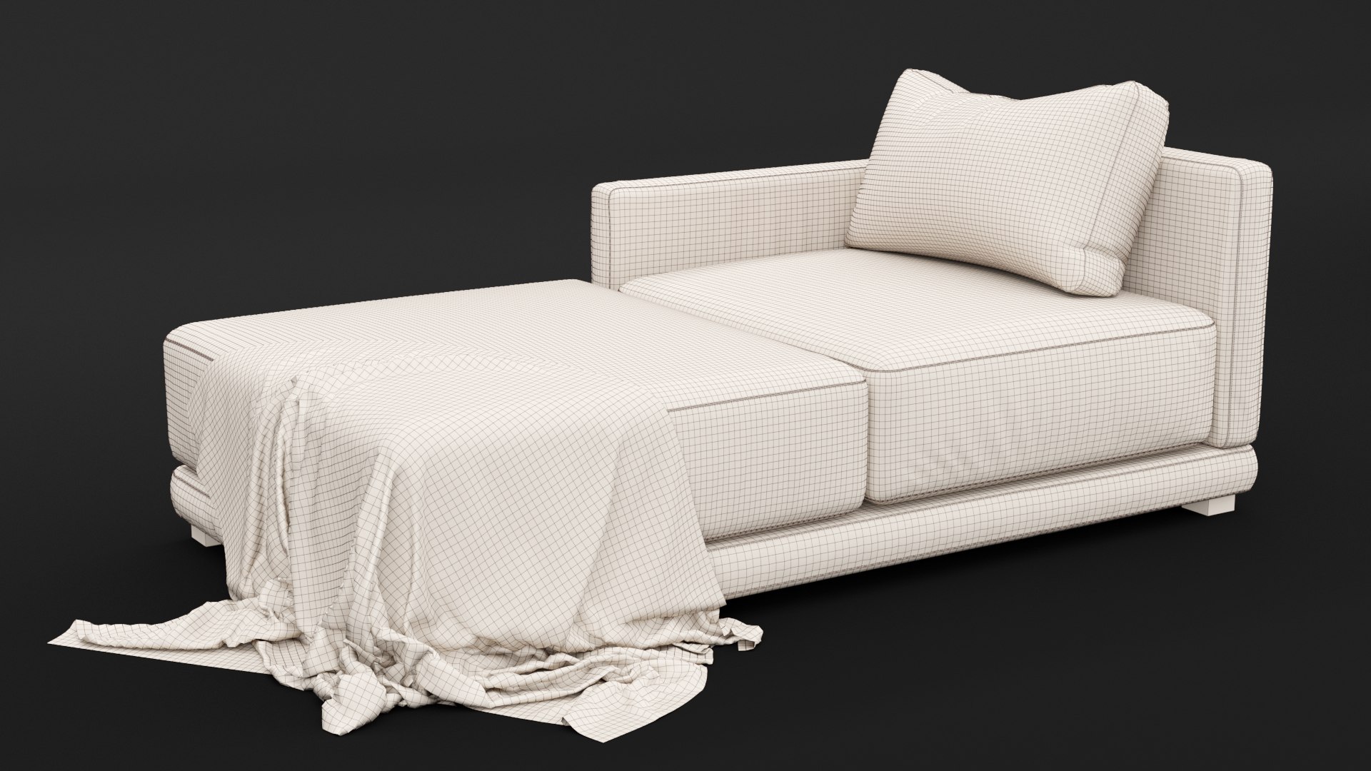 Daybed 3D - TurboSquid 1703795