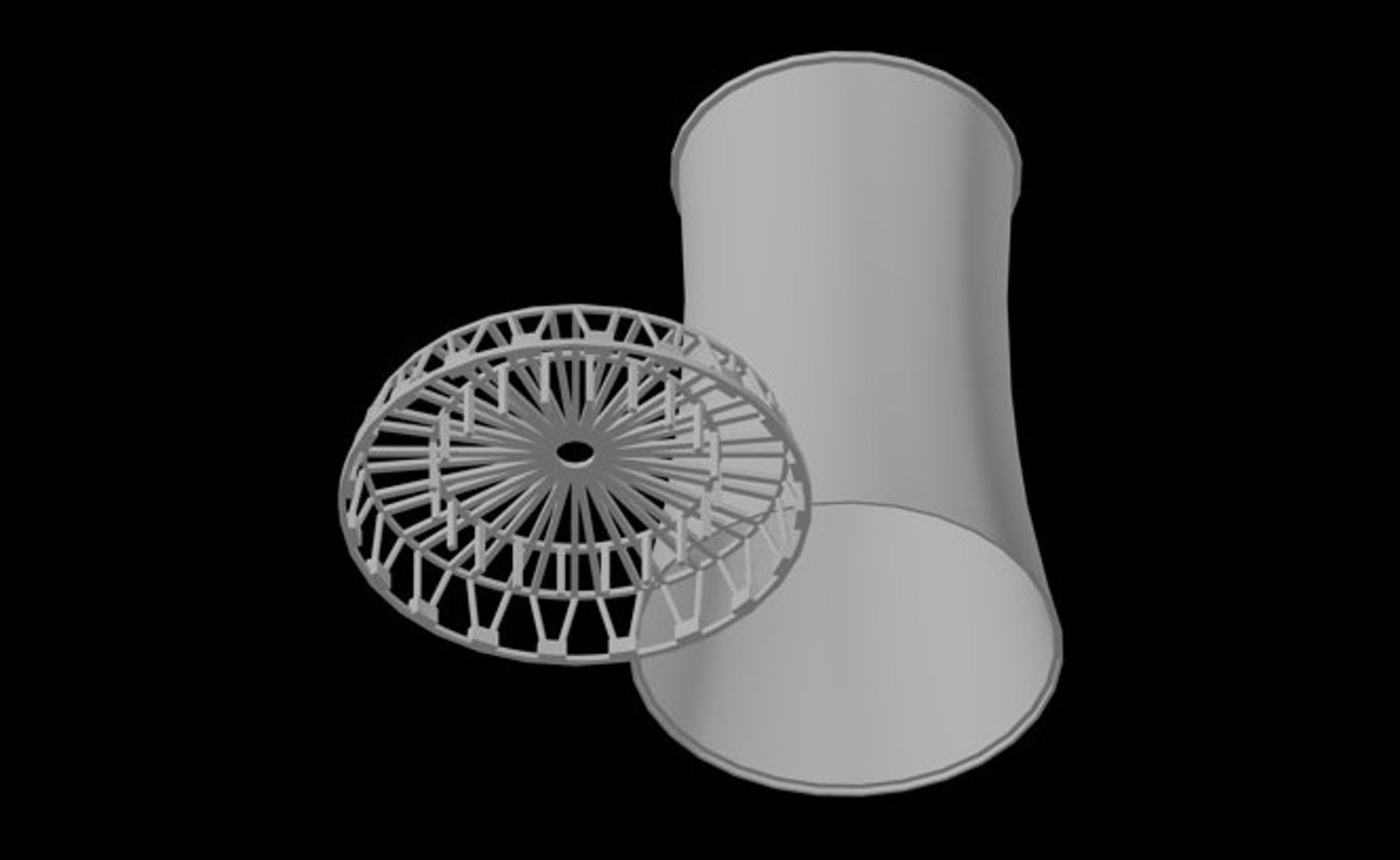 Cooling Towers 3d Dwg