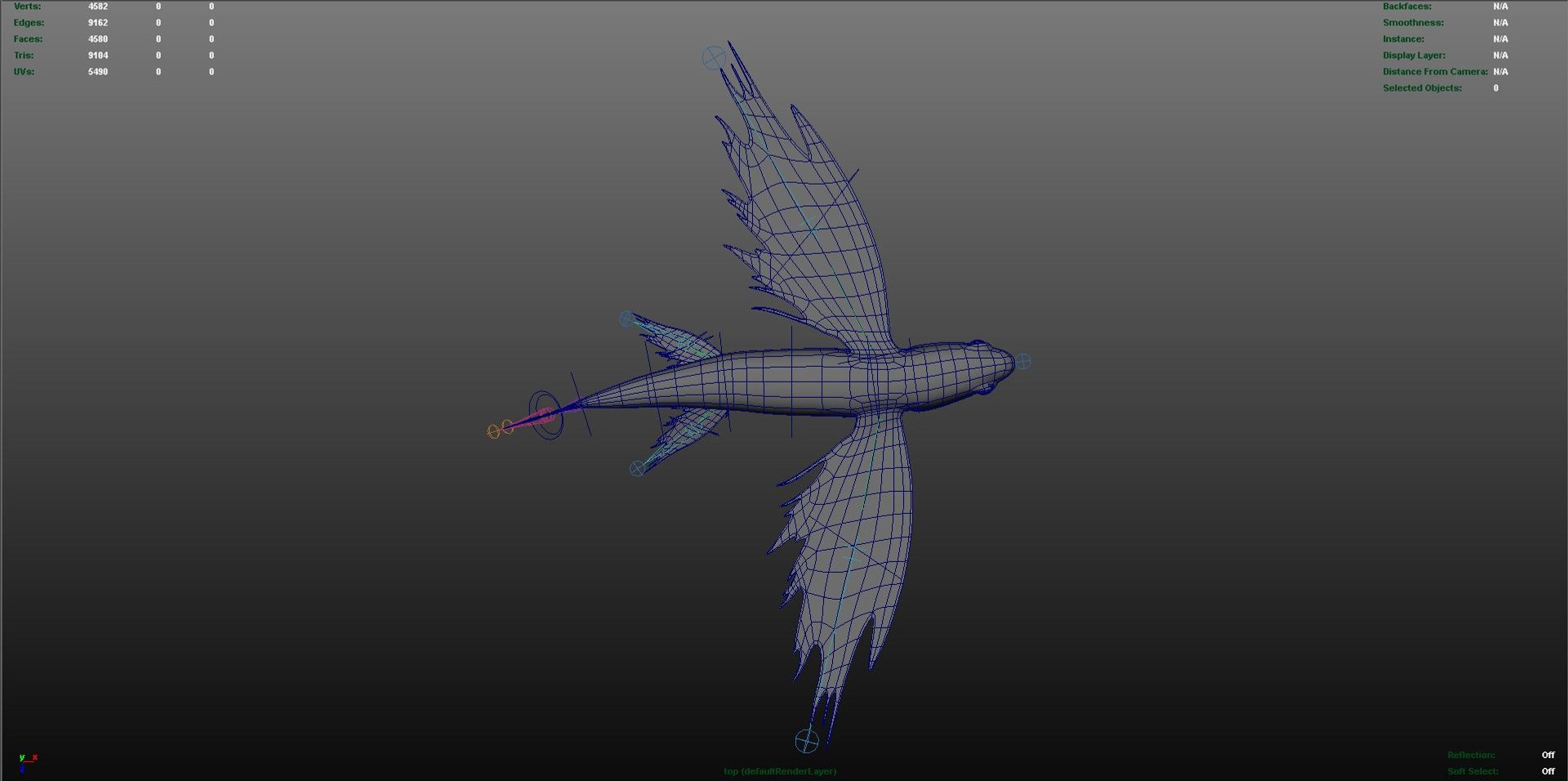 Ma Exocoetus Rigged