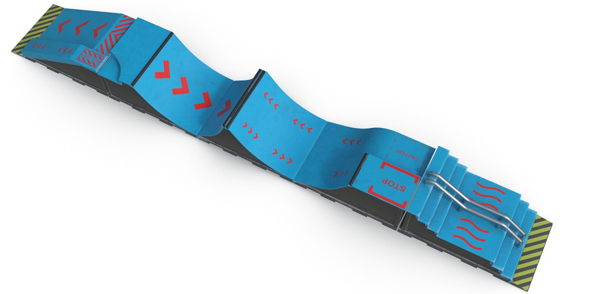 3D Skate Ramps - TurboSquid 1471293