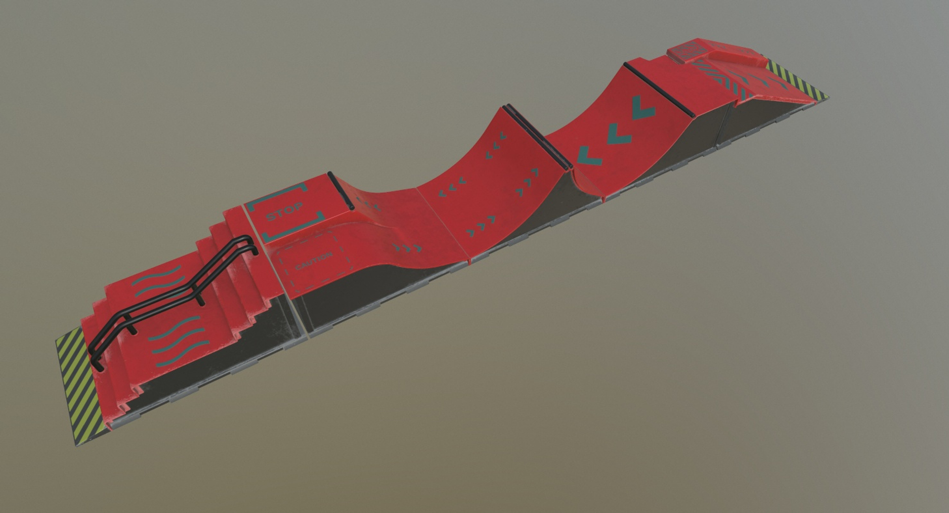 3D Skate Ramps - TurboSquid 1471293