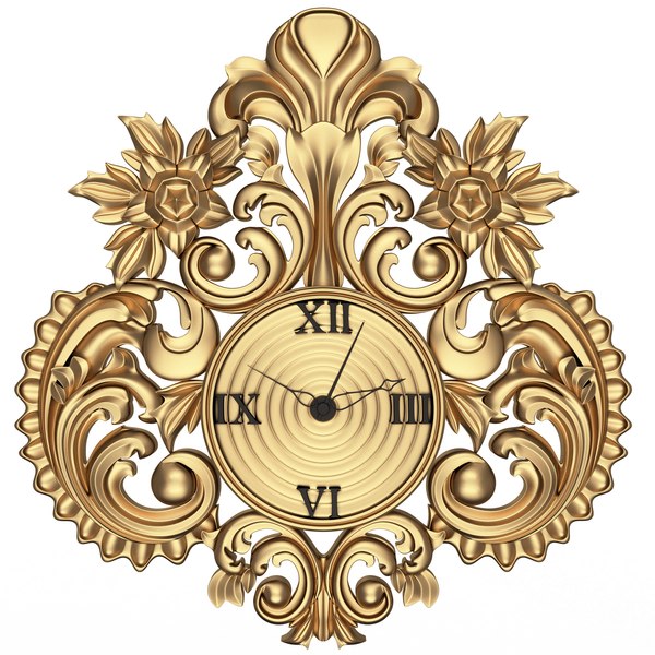 Wall Clock STL Models for Download | TurboSquid