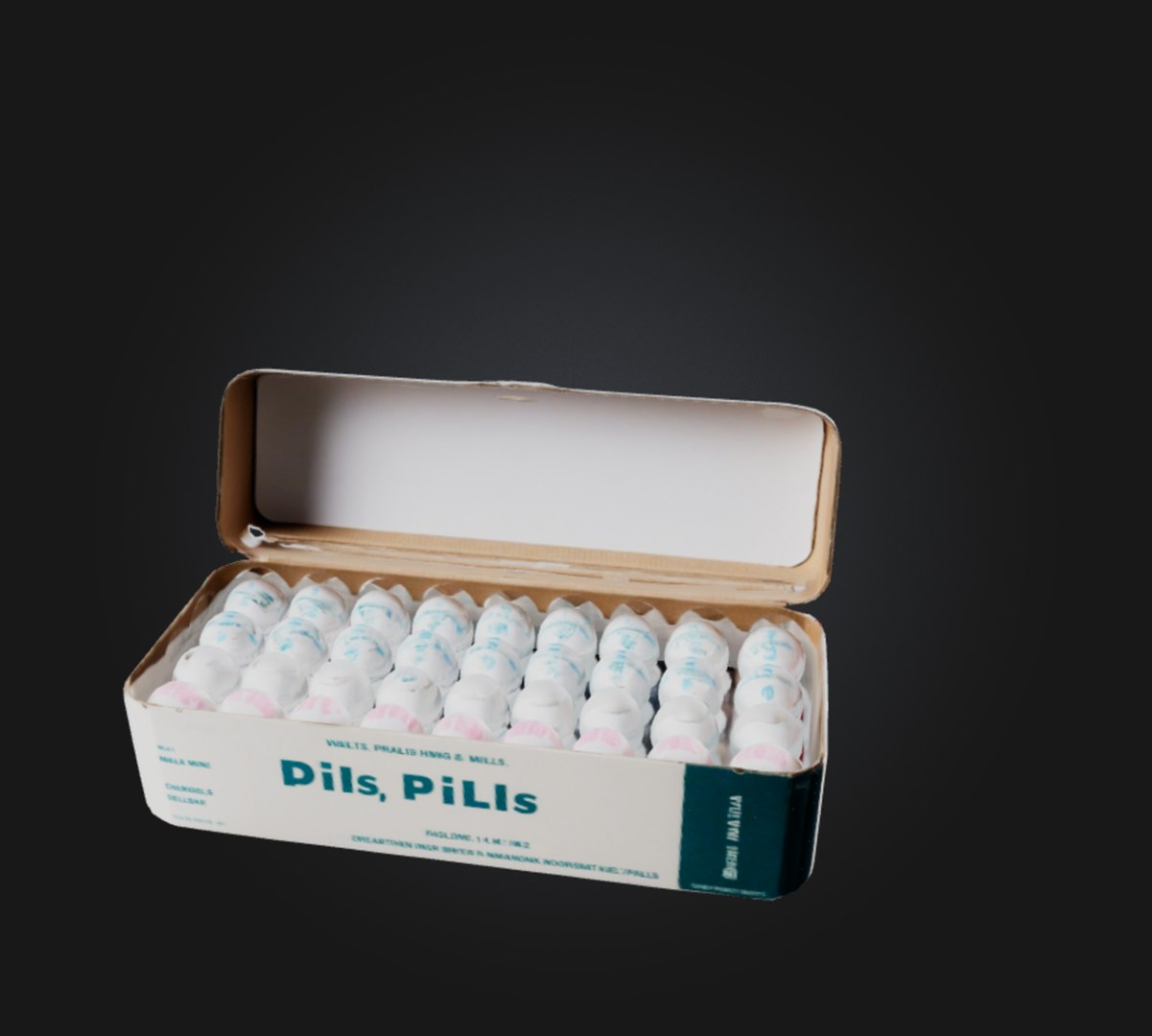1 Box Of Pills 3D Model - TurboSquid 2284776