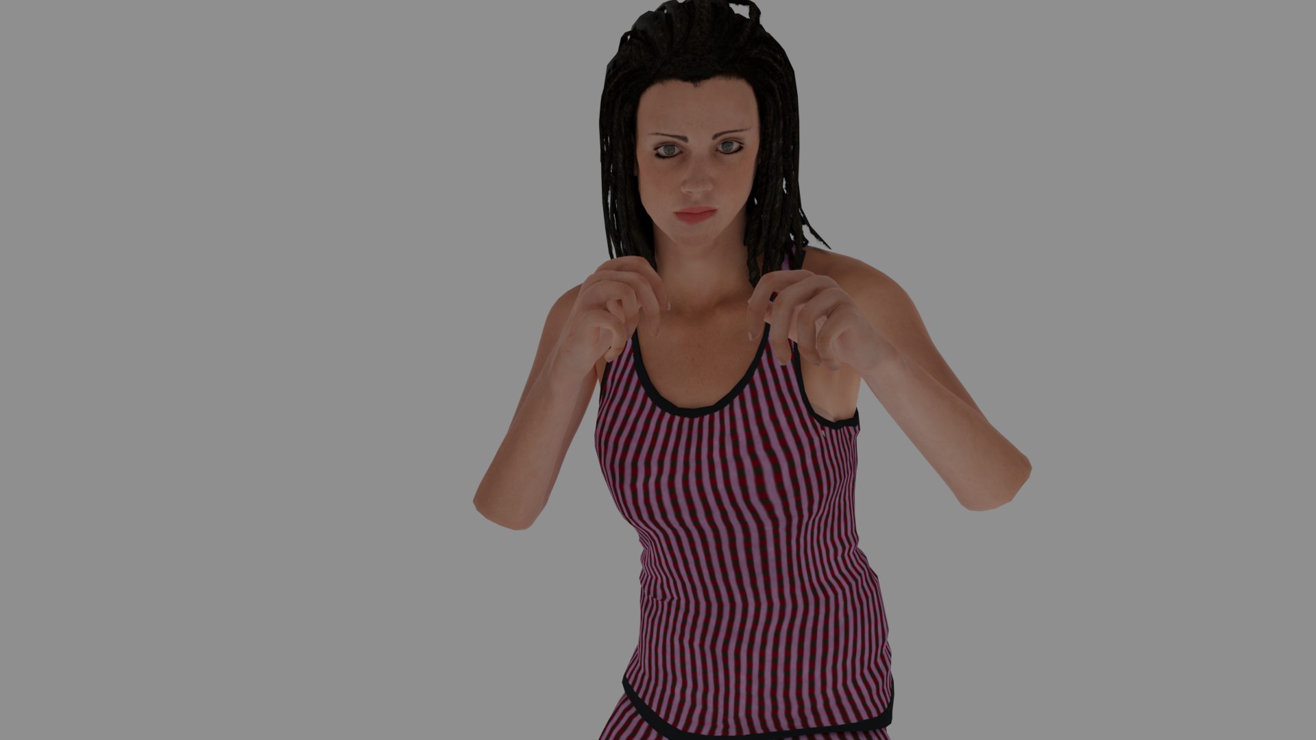 Character Female Rigged 3D Model - TurboSquid 1688244