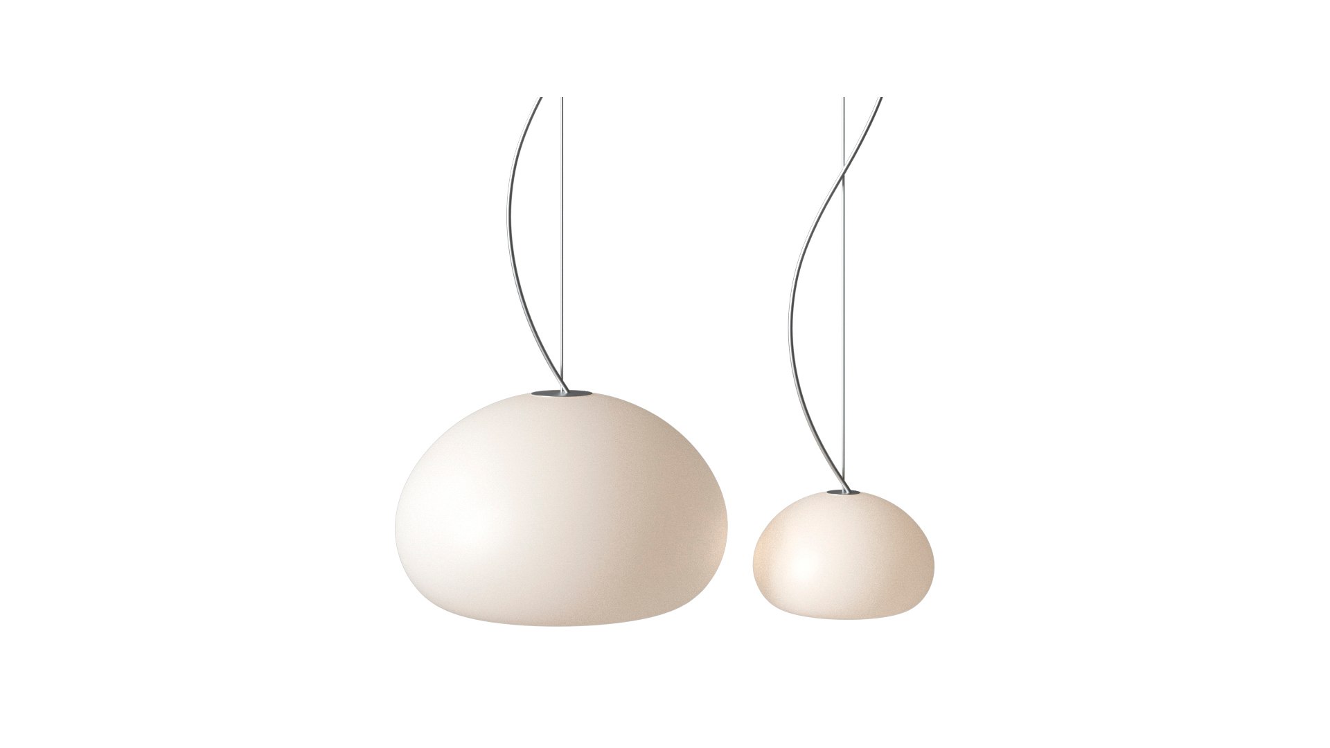 Fluid Pendant Lamp 3D Model - TurboSquid 1948735