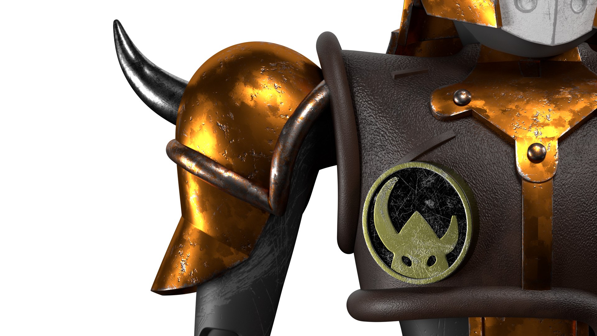 3D Model Demon Altar Fighter Mecha Samurai Anime Characters Blazing ...