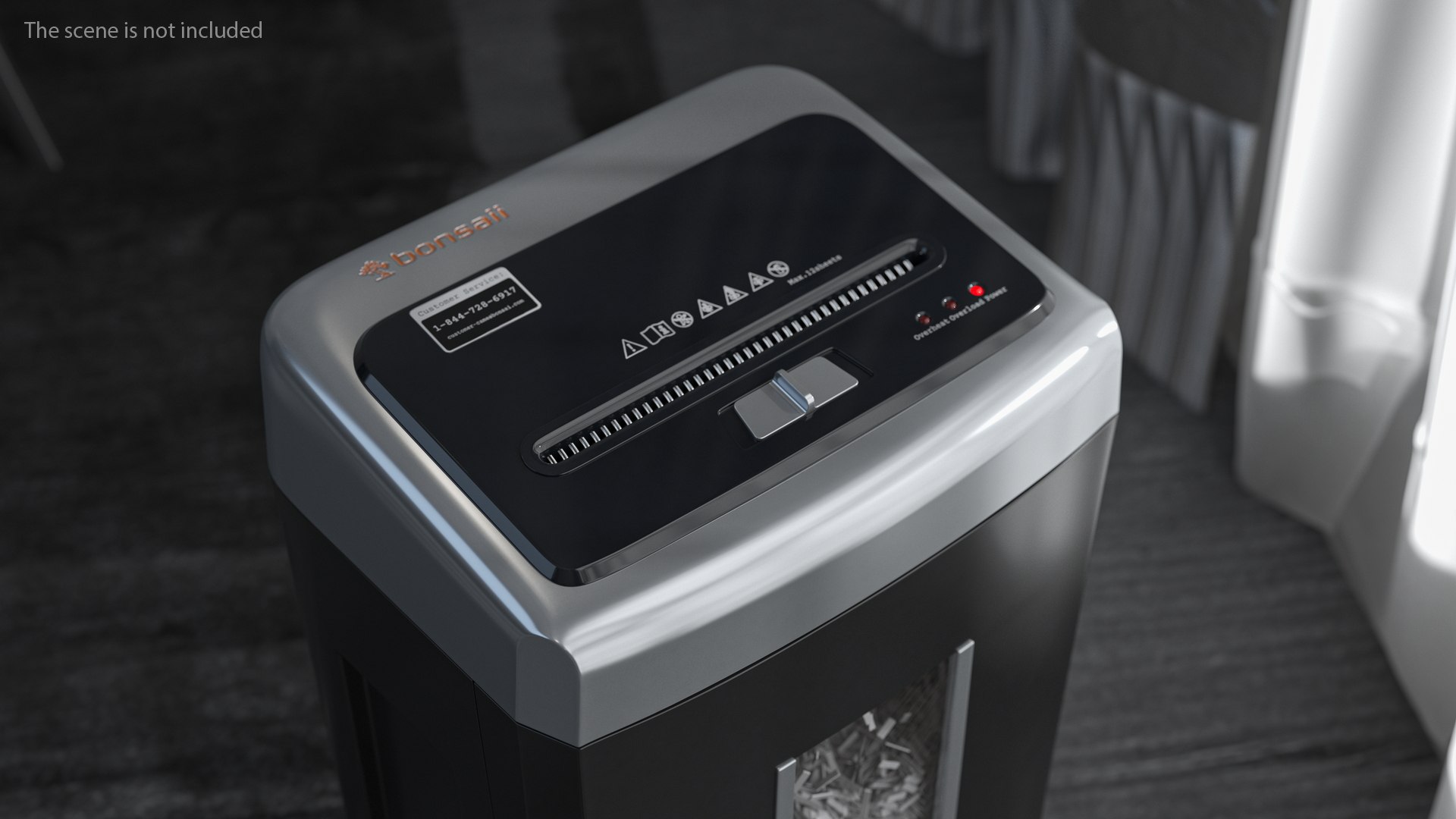 3D Model Bonsaii Office Paper Shredder - TurboSquid 2061527