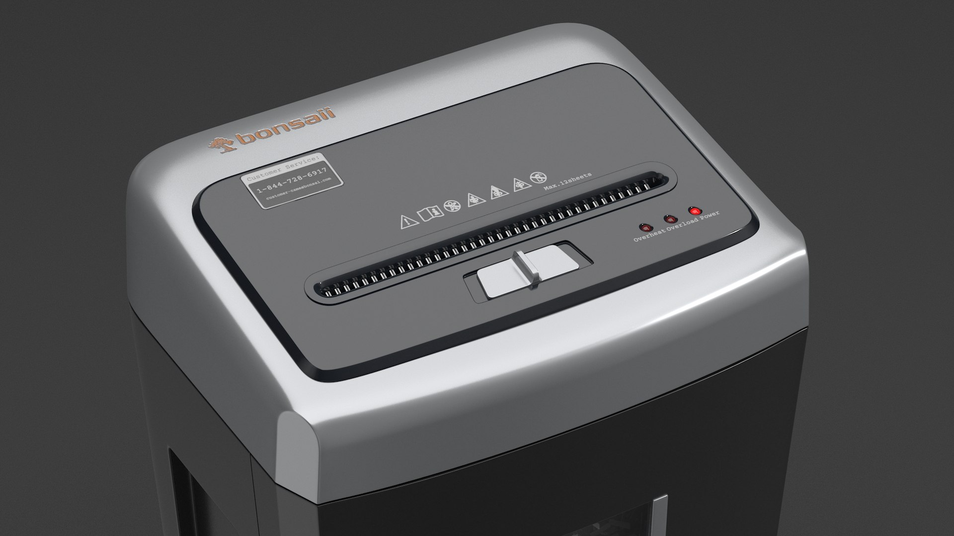 3D model Bonsaii Office Paper Shredder - TurboSquid 2061527