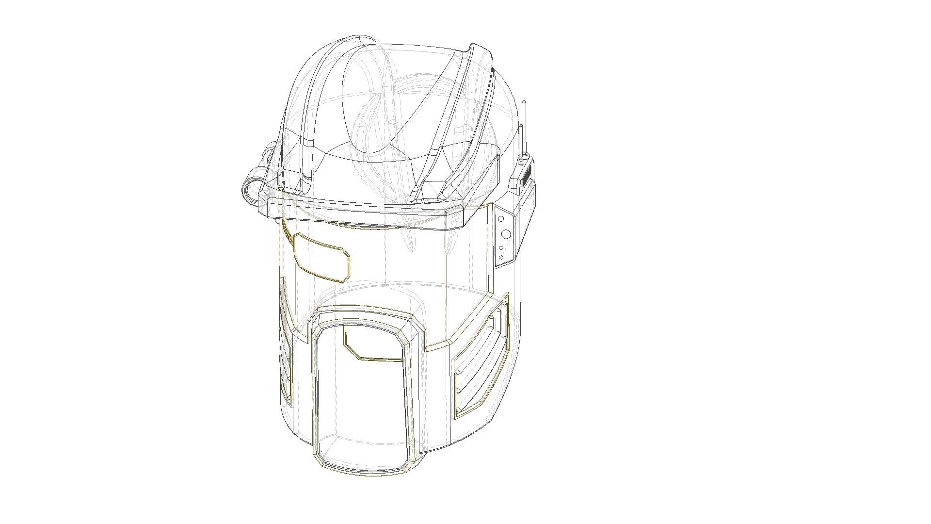 3D Model TECH HELMET - TurboSquid 2117648
