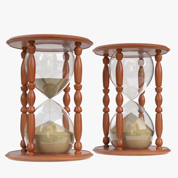 hourglasses set 3d max