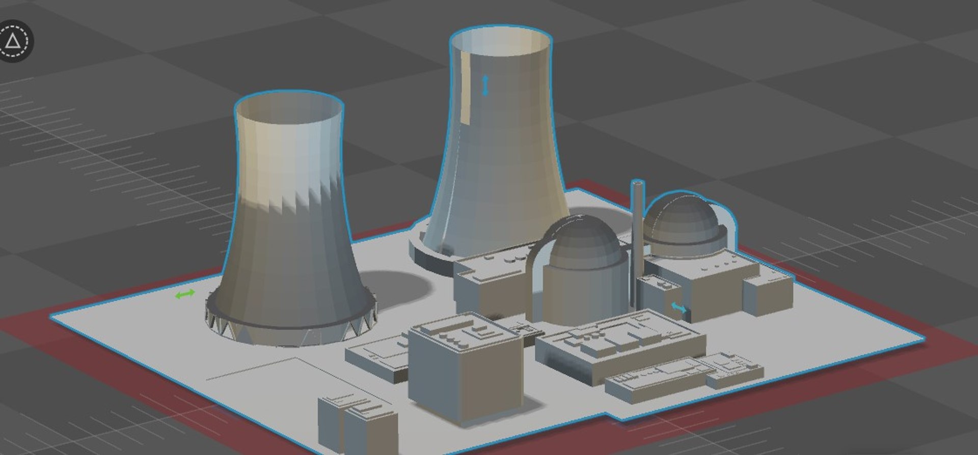 Nuclear Power 3D Model - TurboSquid 1292674
