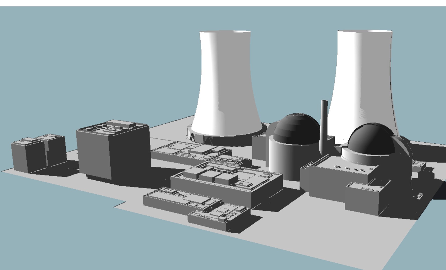 Nuclear Power 3D Model - TurboSquid 1292674