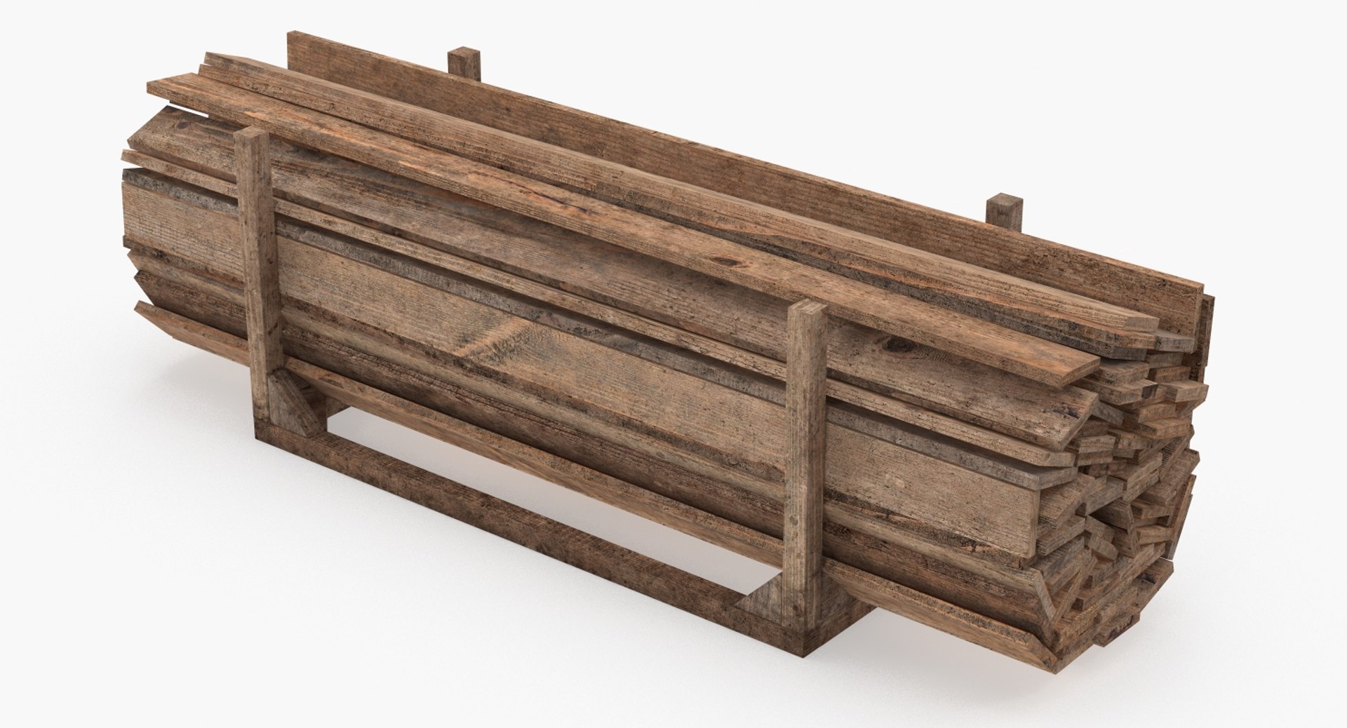 Old Wooded Planks Storage 3D - TurboSquid 1297482