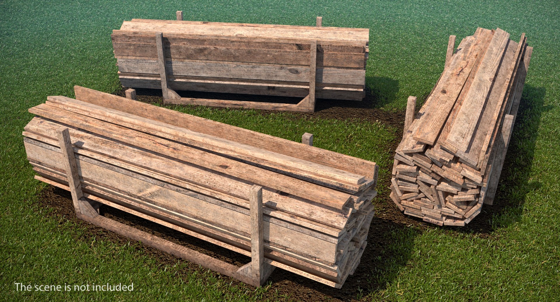 Old Wooded Planks Storage 3D - TurboSquid 1297482