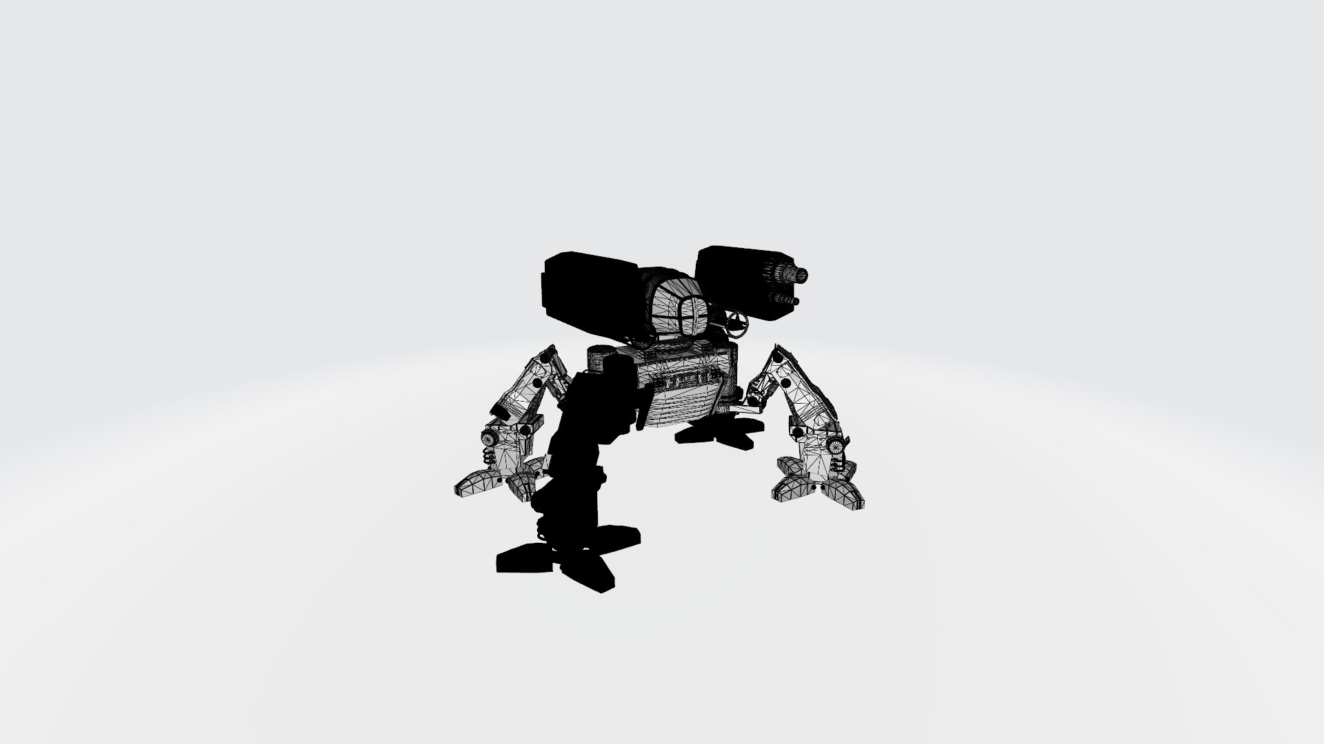Robot killer 3D model - TurboSquid 1668202