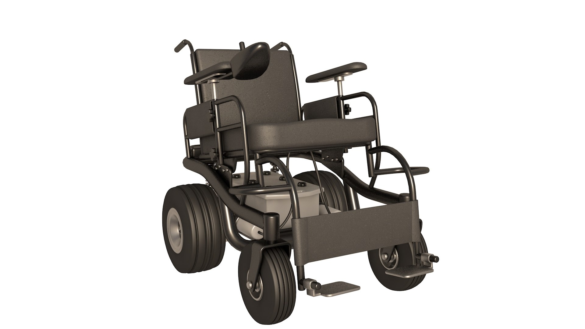 3D Powered Wheelchair model - TurboSquid 2005318