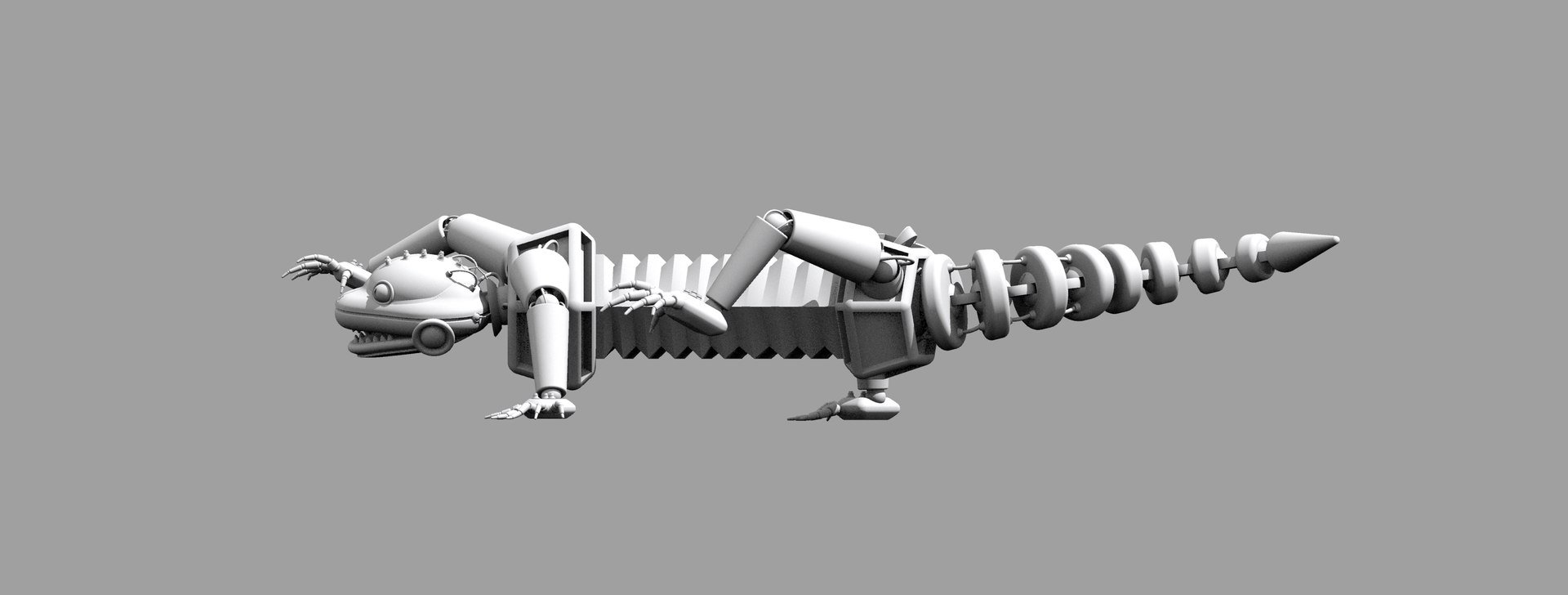 Robot Lizard 3D model - TurboSquid 1929338