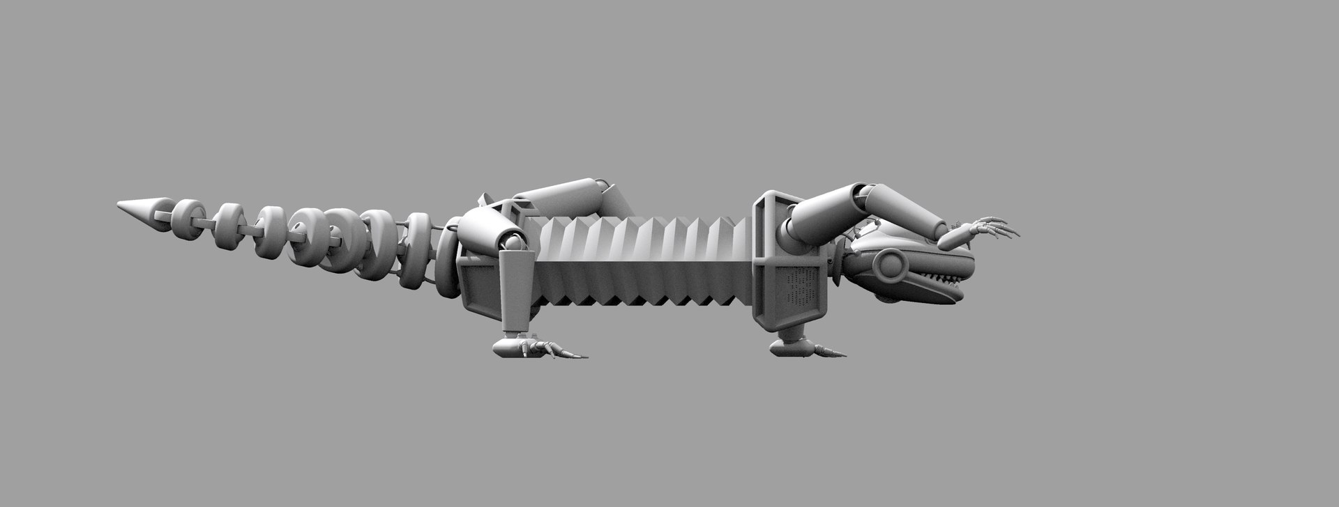 Robot Lizard 3D model - TurboSquid 1929338