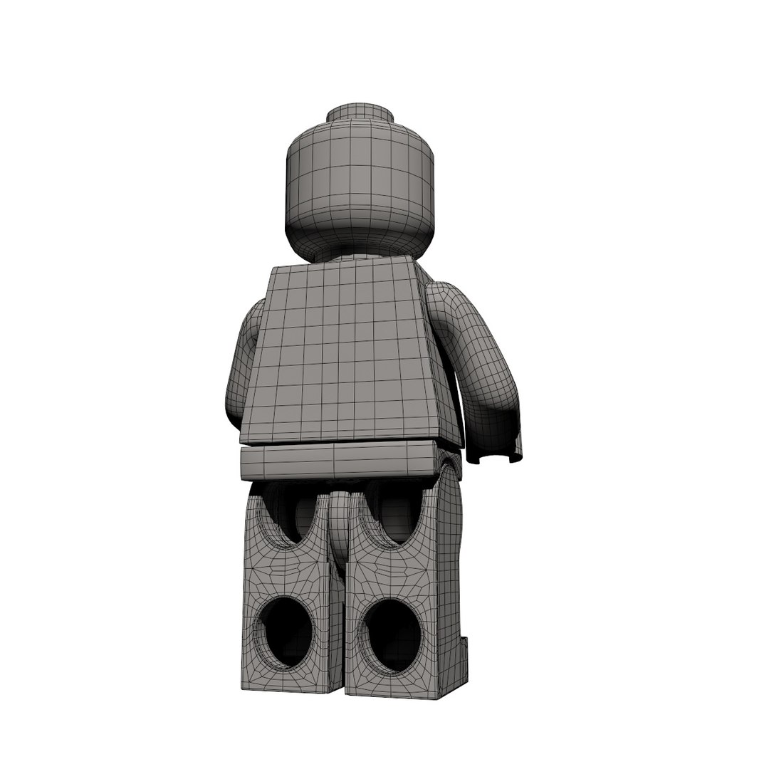 3ds Max Lego Figure