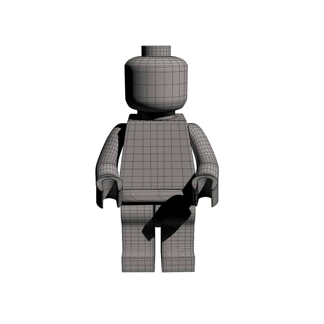 3ds Max Lego Figure