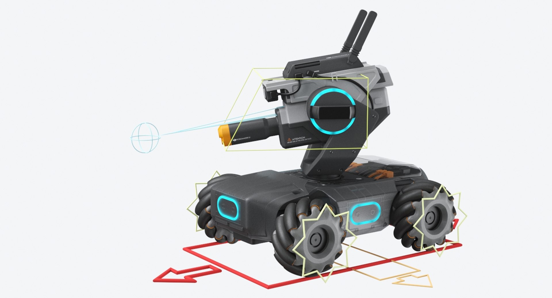 3D model dji robomaster s1 - TurboSquid 1435572
