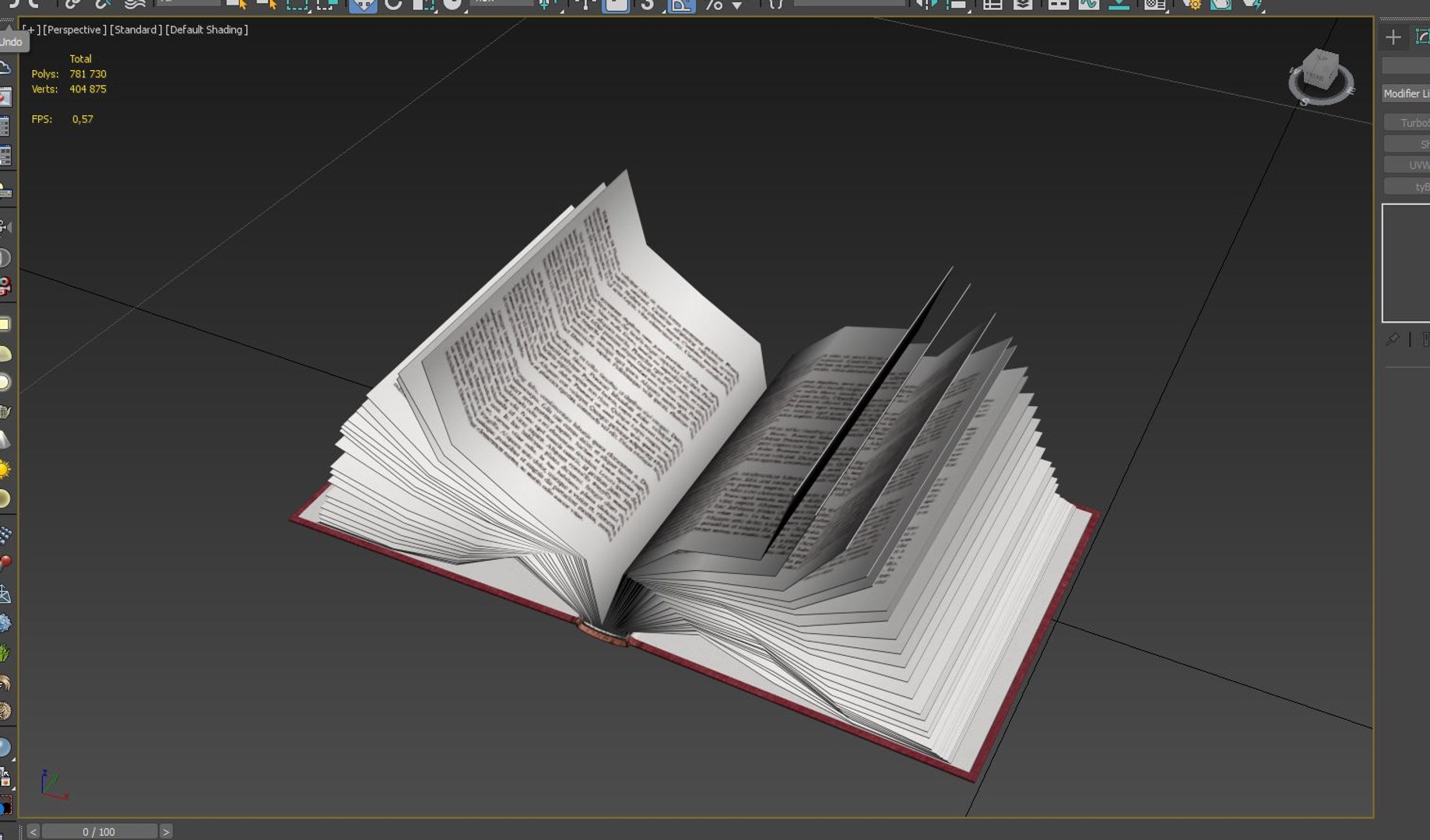 Open books 3D model - TurboSquid 1700187