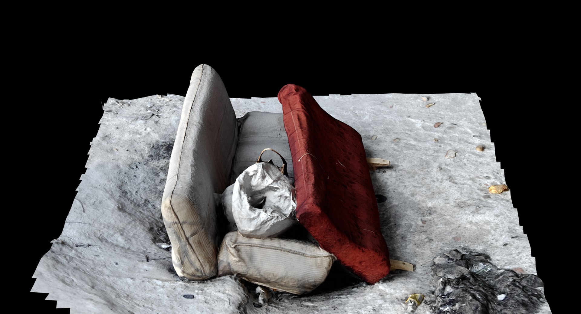 3D Realistic Sofa Scan Model - TurboSquid 1243101